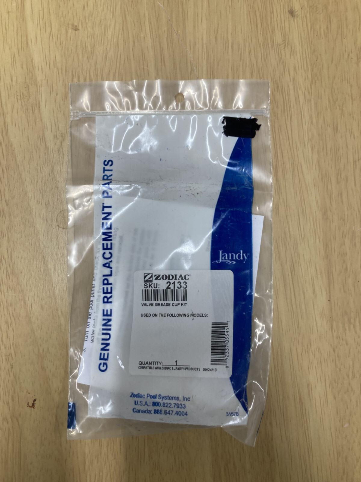 Jandy Gray Valve Grease Cup Kit Fits Jandy Gray 2 & 3 Port Valves for ...