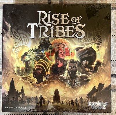 New In Sealed Box Rise of Tribes Board Game ~ Breaking Games | eBay