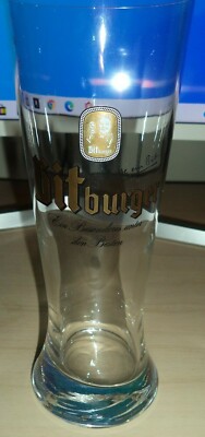 Bitburger "Bitte ein Bit" Tall Beer Glass | eBay