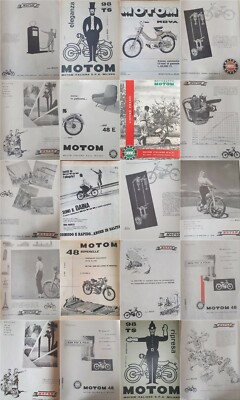 MOTO MOTOM Advert history - cm. 31x42 - POSTER formato A3 | eBay