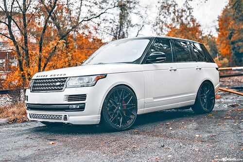 22” AG M520r GLOSS BLACK WHEELS RIMS FOR RANGE ROVER SE HSE ...