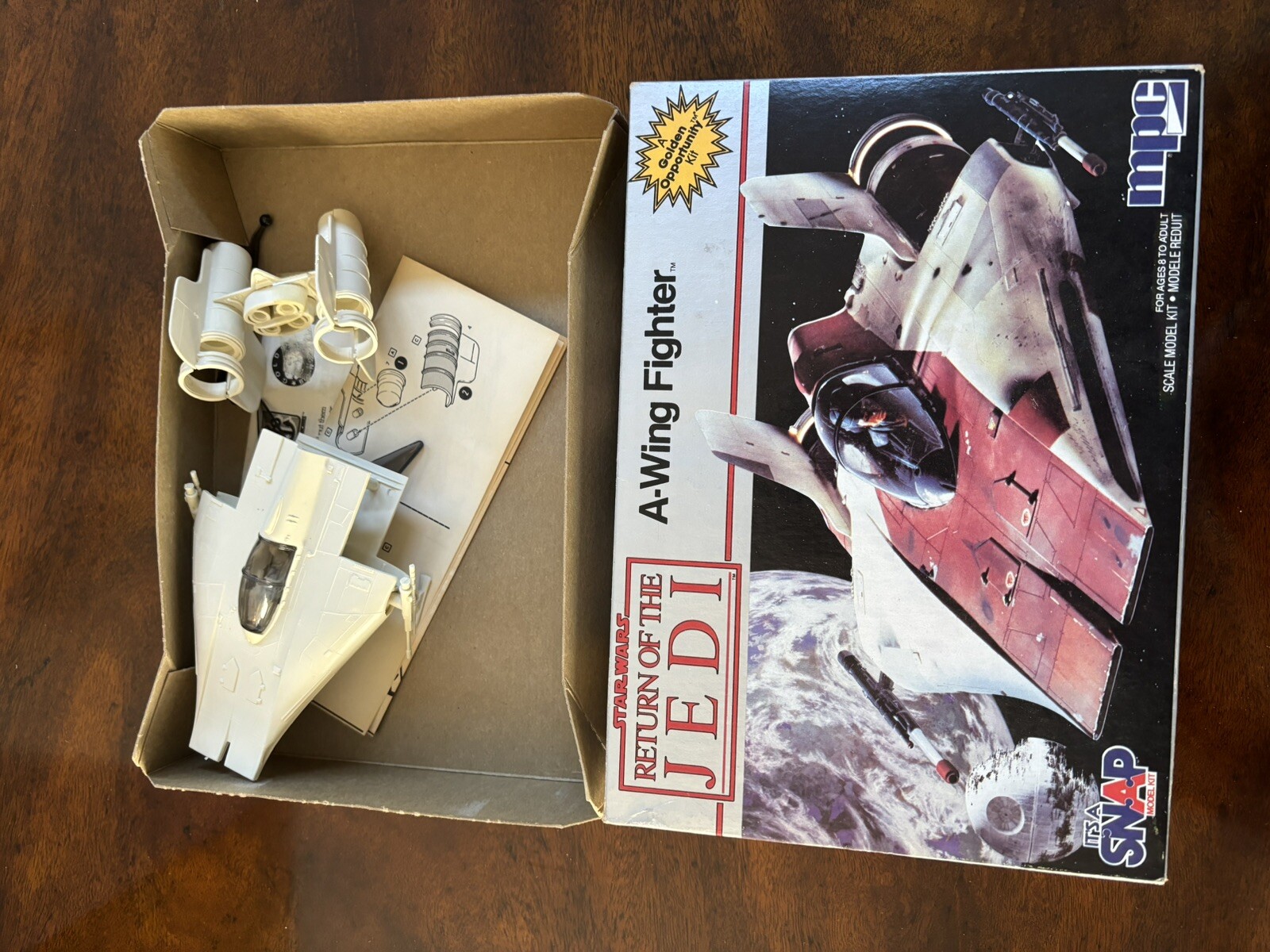 Star Wars Return Of The Jedi A-Wing Fighter Mpc Ertl Model Kit | eBay