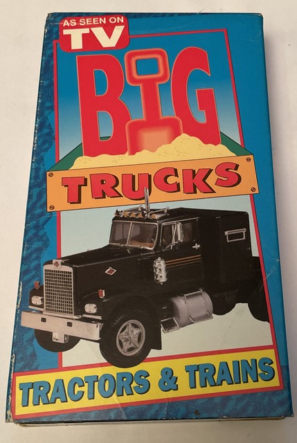 Big Trucks Tractors & Trains VHS 1994 084296059782 for sale online | eBay