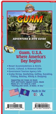 Guam Adventure Guide & Dive Map Waterproof by Franko Maps | eBay