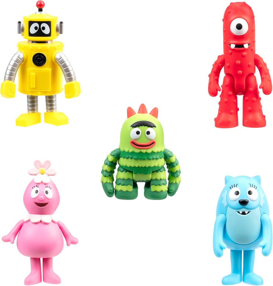Yo Gabba Gabba! Friends - Includes Articulated Figures—Muno, Foofa ...
