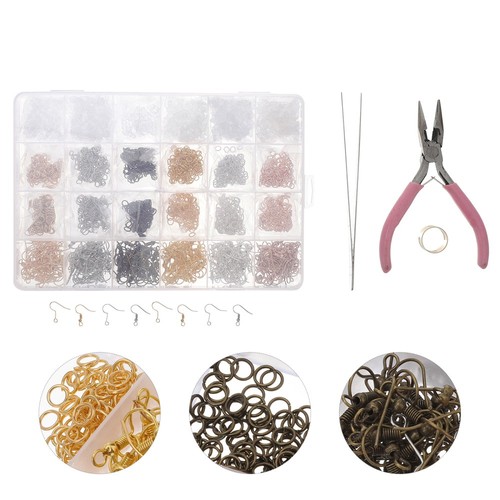 Earring Making Kit Make Your Own Earrings Finding DIY Supplies Backs ...