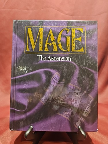 Mage: The Ascension 2nd Edition Hardcover Rulebook (1995, White Wolf ...