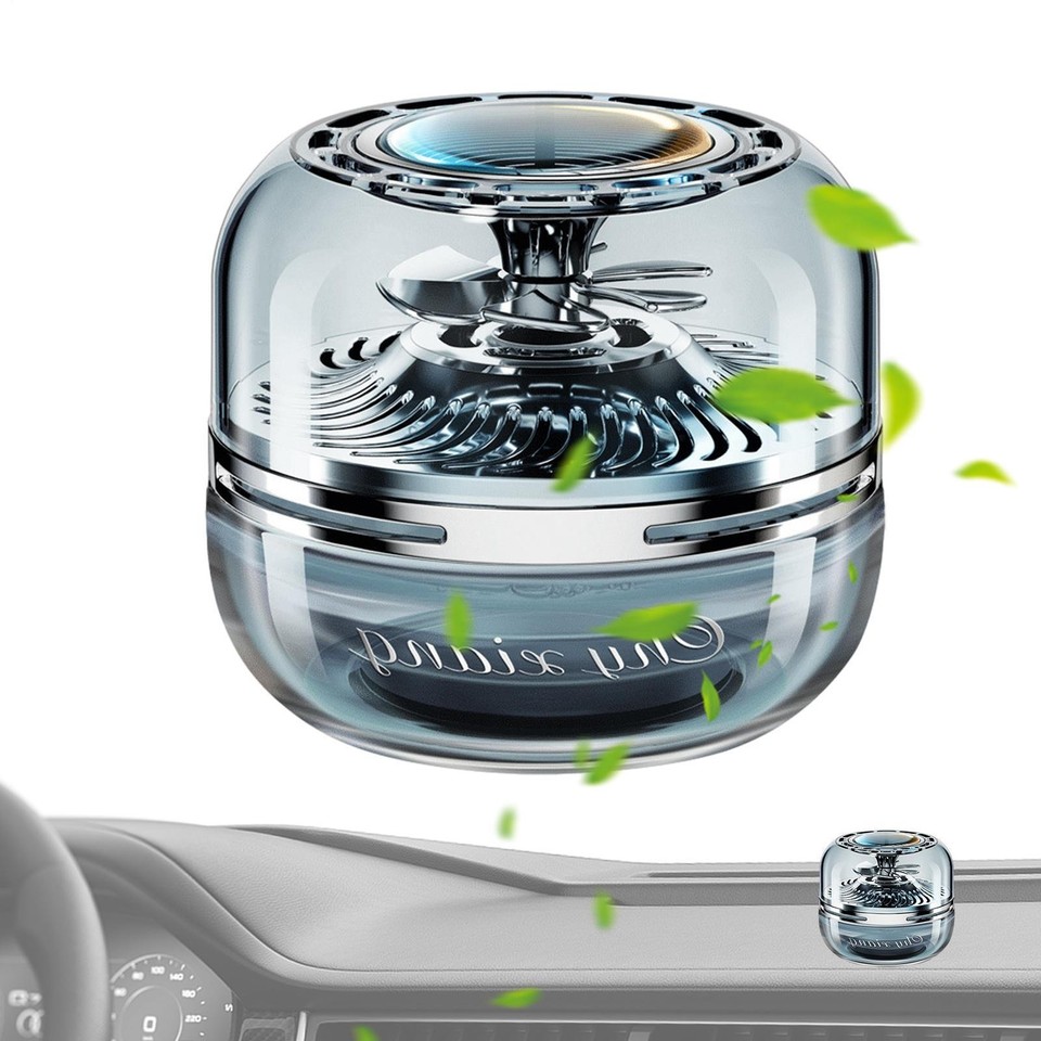 Car Solar Rotation Car Air Freshener Perfume Aromatherapy Diffuser ...