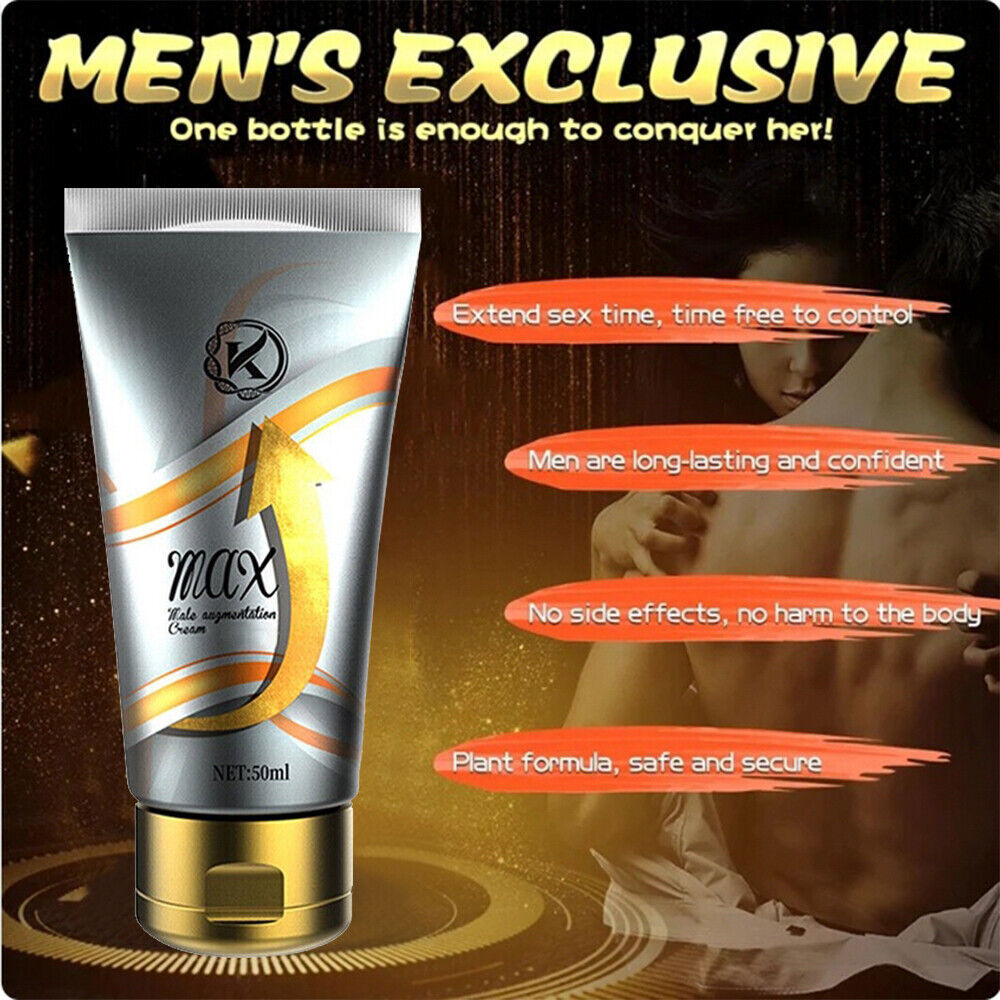 NEW Enlarger Cream Natural Big Thick Growth Faster Enhancement-Male XXL ...