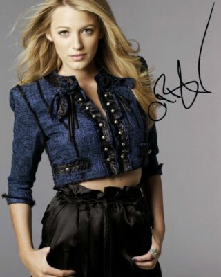 Blake Lively Autograph Signed Photo Print | eBay UK