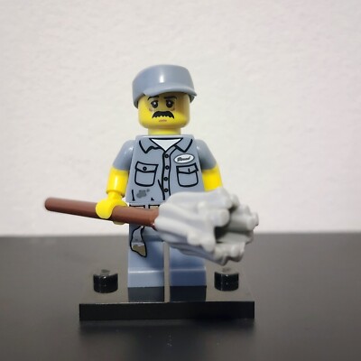LEGO COLLECTABLE MINIFIGURES Janitor (COL236) Lot B | eBay Australia