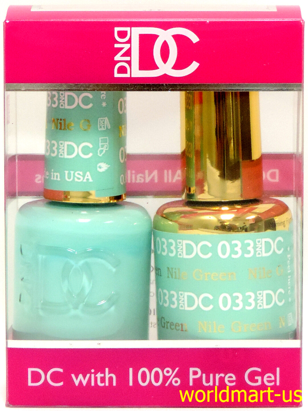 DND DC Duo Gel Color Matching Polish 18ml-0.6fl.oz Color DC033- NILE ...