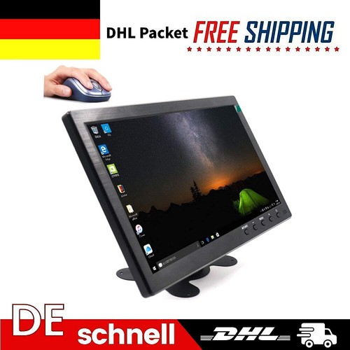 10.1 Zoll Monitor PC Bildschirm 1080P mit HDMI USB BNC AVI VGA für ...