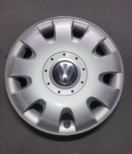 VOLKSWAGEN GOLF VW MK5 WHEEL DRESS RIM 15 INCH HUB CAP GUTTER RASHED ...