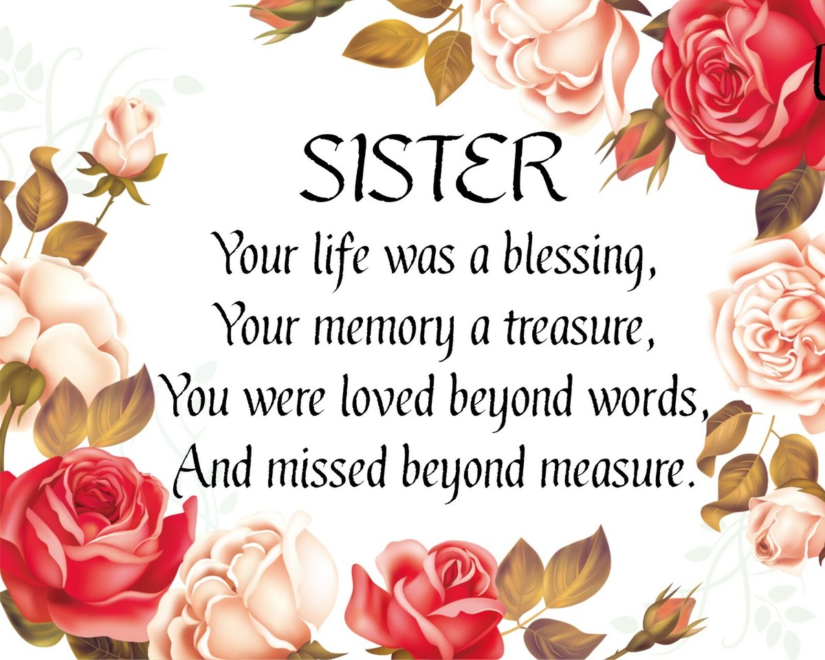 Memory Of Sister Quotes Amazon.com: 14K Rose Gold Filled Loss Of