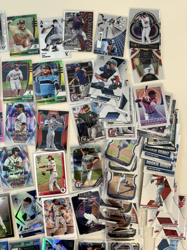 HUGE LOT of Baseball Auto relic SP, SSP Topps Bowman PSA graded 80 ...