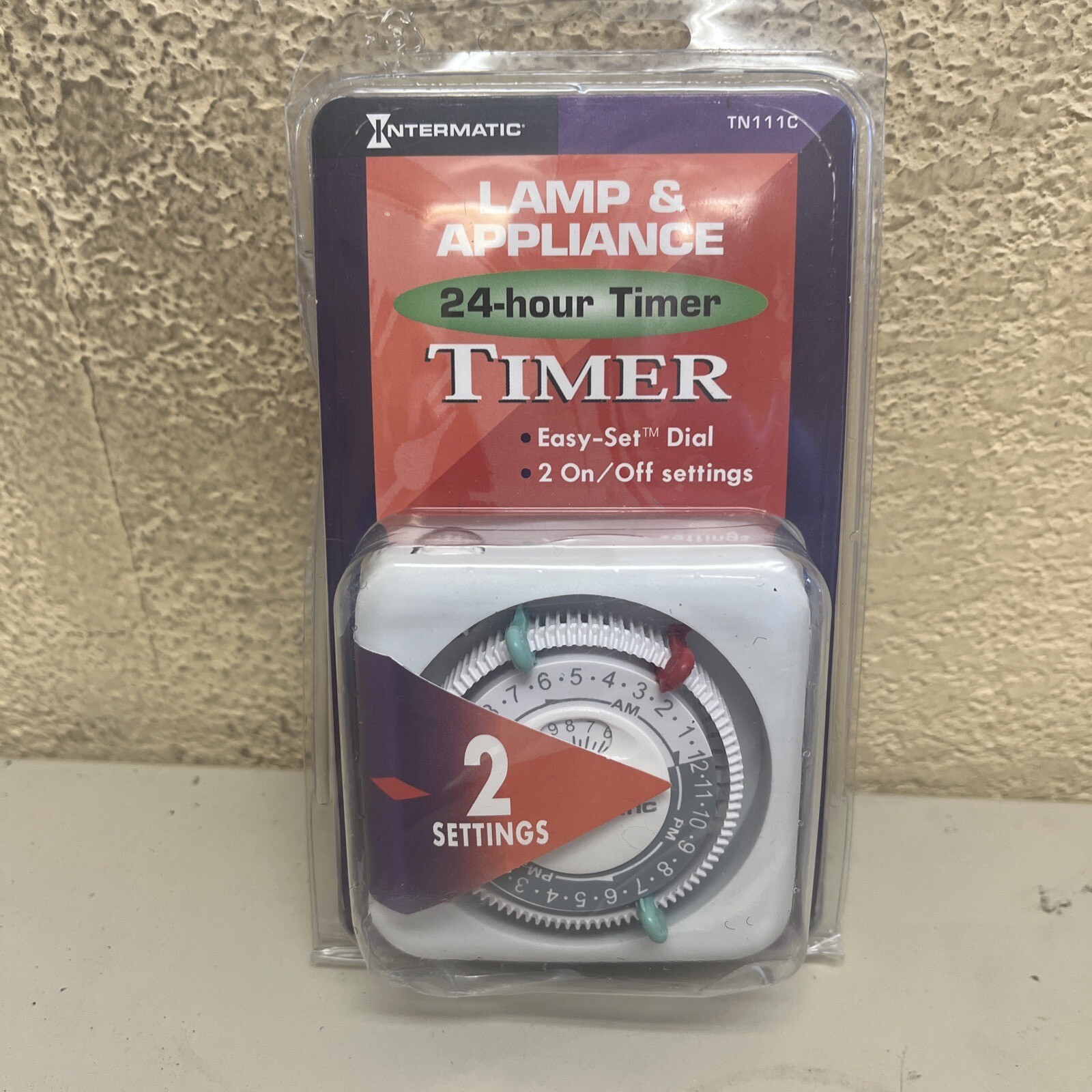 INTERMATIC TN111C 15AMPS HEAVY DUTY LAMP & APPLIANCE 24 HOUR TIMER NEW ...