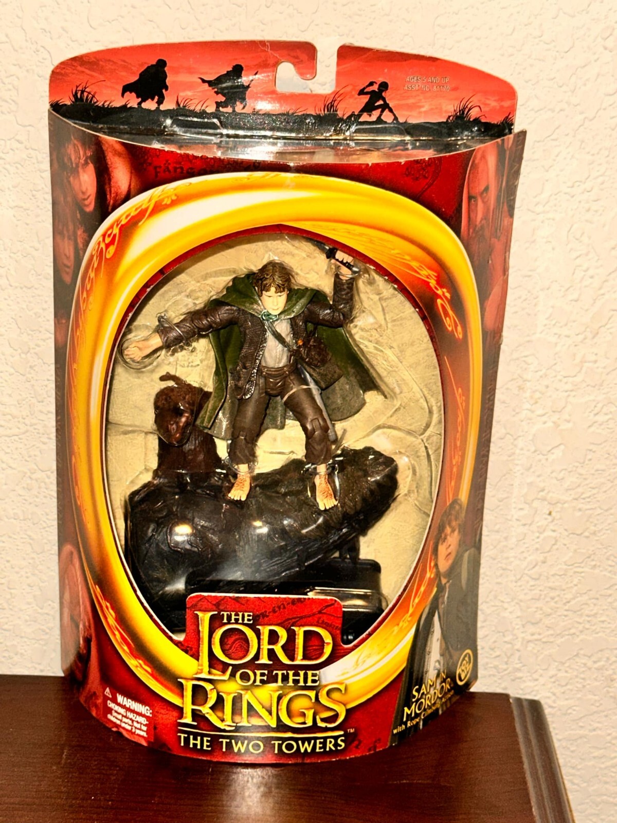 Samwise Gamgee LOTR Lord Of The Rings Action Figure New Toybiz 2002 | eBay
