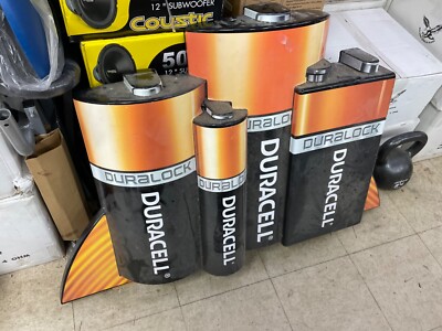 Duracell battery display 45in x 31in | eBay