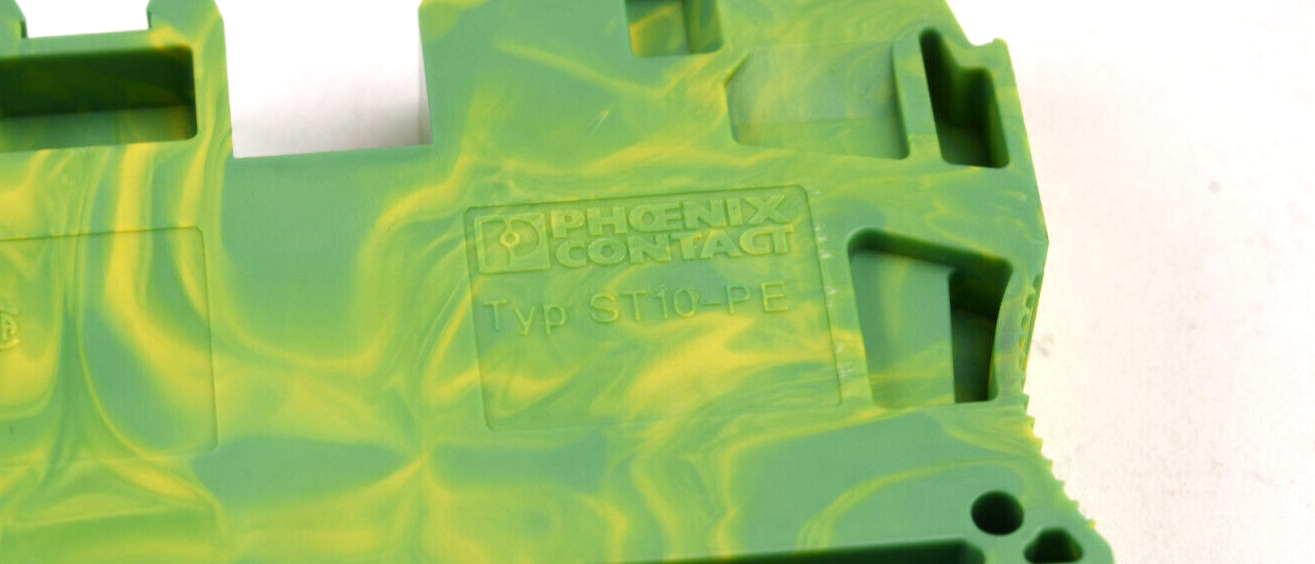 50x Phoenix Contact ST 10-PE Reihenklemme Durchgangsklemme 3036136 ...