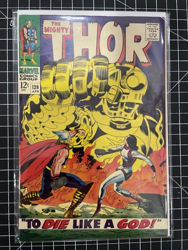The Mighty Thor 139 Marvel 1967 First Cover Appearance Of Sif VG/FN | eBay