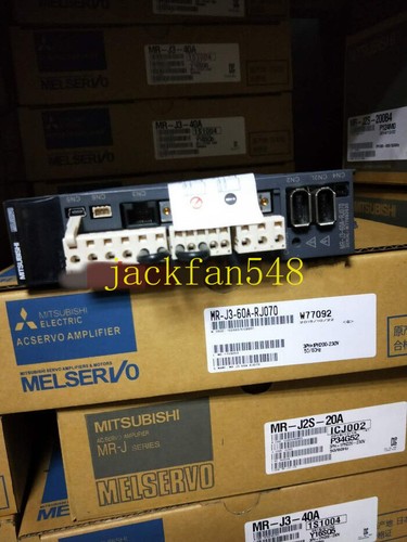 One MITSUBISHI MR-J3-60A-RJ070 AC Servo Driver New In Box Expedited ...