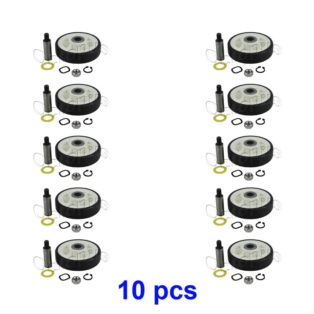 10pcs Maytag Dryer Drum Roller Support Kit 303373K 12001541 PS1570070 ...
