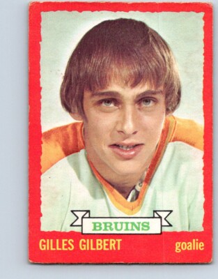 VINTAGE HOCKEY CARD 1973 OPC BOSTON BRUINS GILLES GILBERT ROOKIE NO105 ...