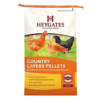 Heygates Country Layers Pellets Complete | Grelly UK