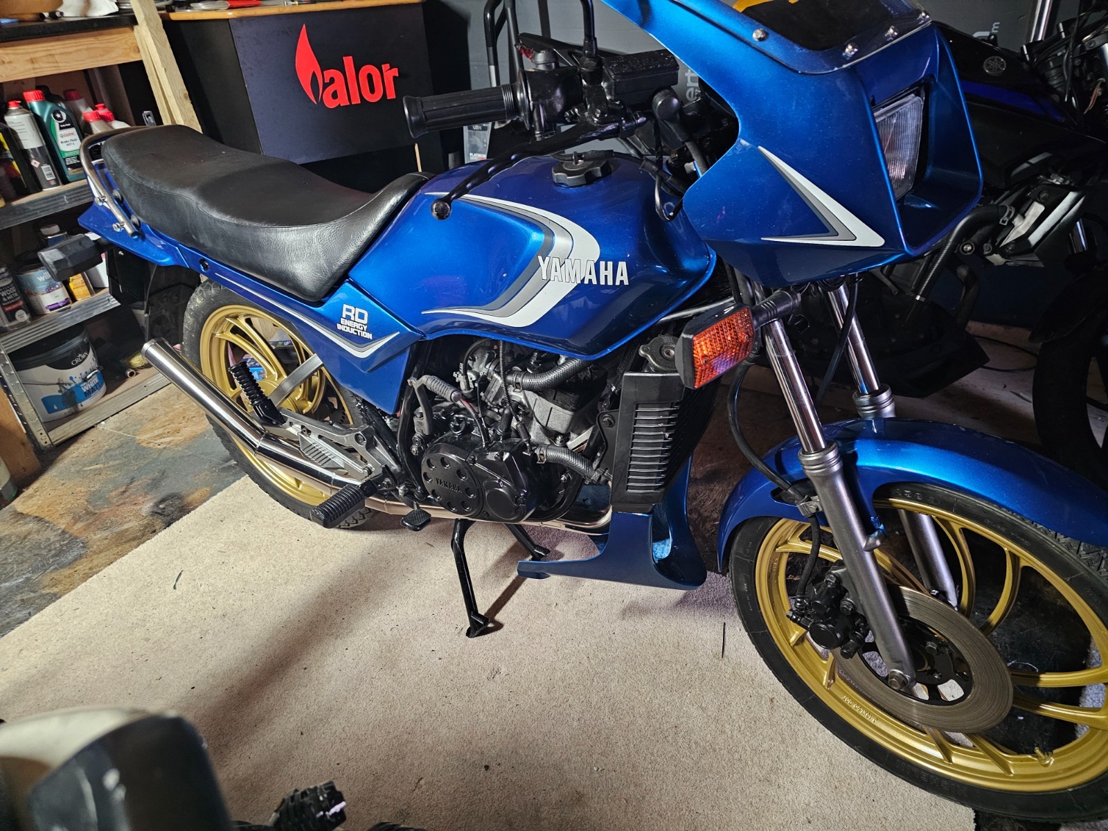 1982 Mk1 Yamaha Rd125lc - Bike Years - 1980s