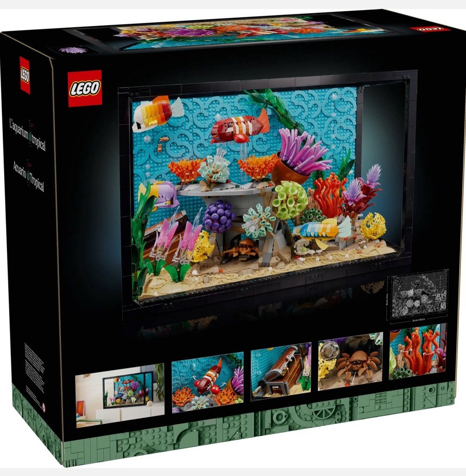 Lego 10366 Tropical Aquarium New Sealed Exclusive Icons Fast Shipping ...