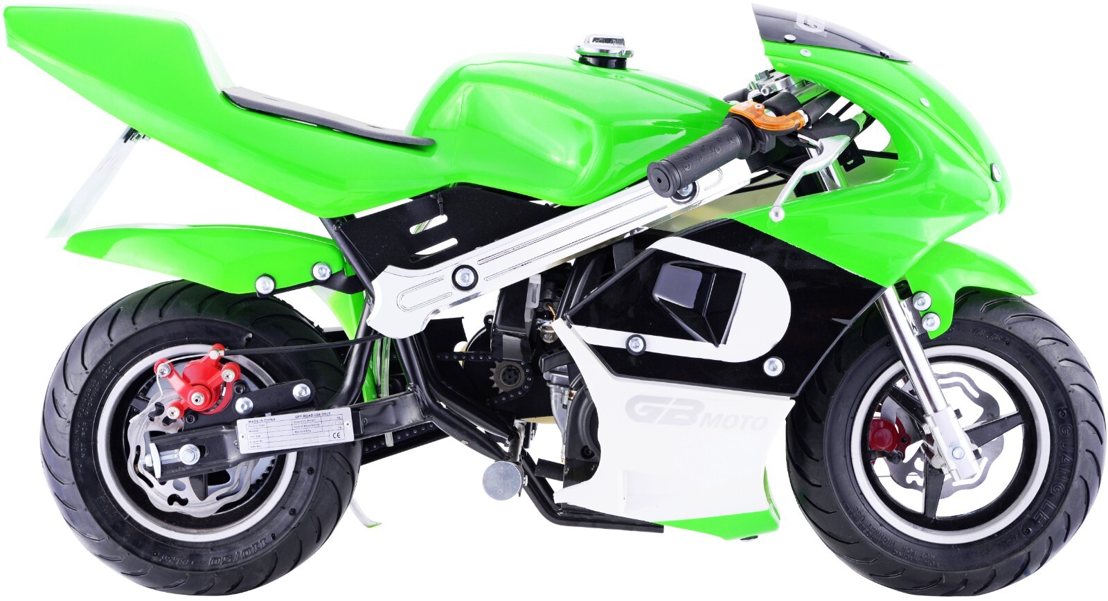 49cc Pocket Rocket Bikes - 2-Stroke Gas Motor - GP-MX3 Mini Motorcycle ...