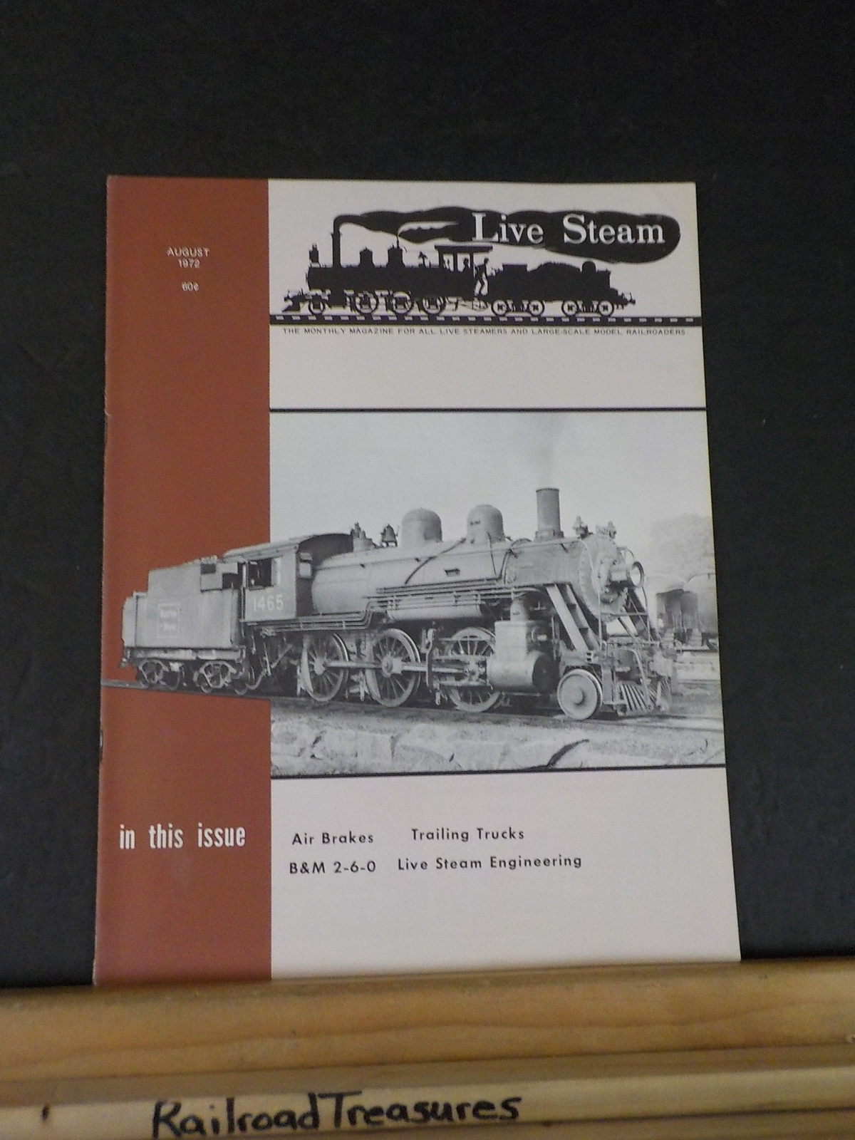 Live Steam Magazine 1972 August McConnell Island Narrow Gauge Air ...
