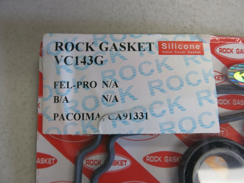 Engine Valve Cover Gasket Set-VIN: G, SOHC, 24 Valves Rock Gasket ...