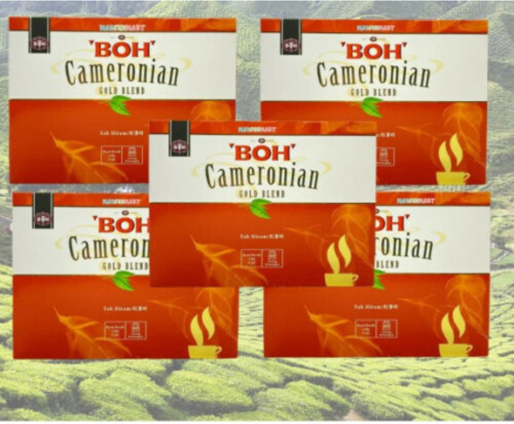 5 Boxes BOH Plantation Cameronian Gold Blend Tea 60 teabags Fast ...
