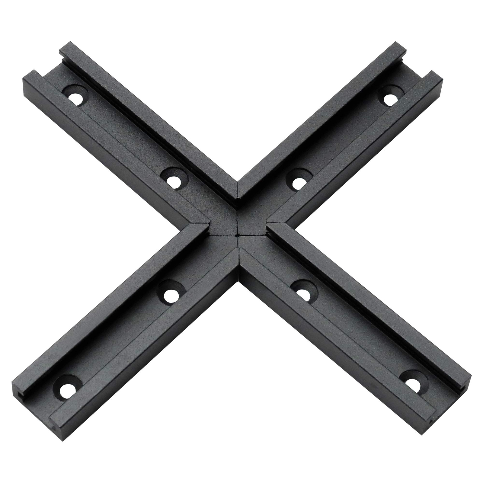 Aluminum T-Track 3" Intersection Kit –Double Cut Profile Universal with ...