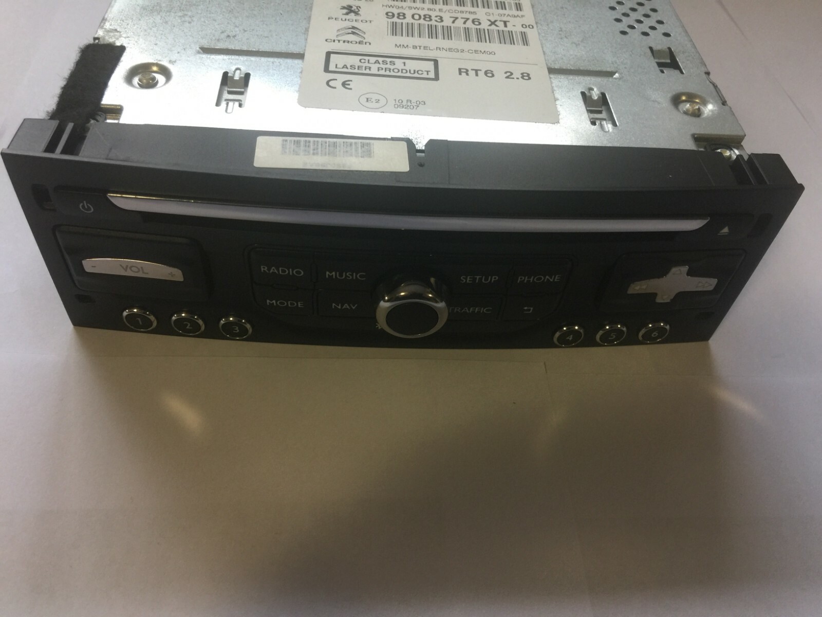 CITROEN DS3 C3 C5 C8 NAVIGATION RADIO NAVI NAV Bluetooth RNEG2 RT6 ...