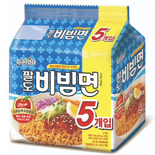Paldo bibim noodles 130g (1 piece), bundle (4 pieces = 650g) | eBay