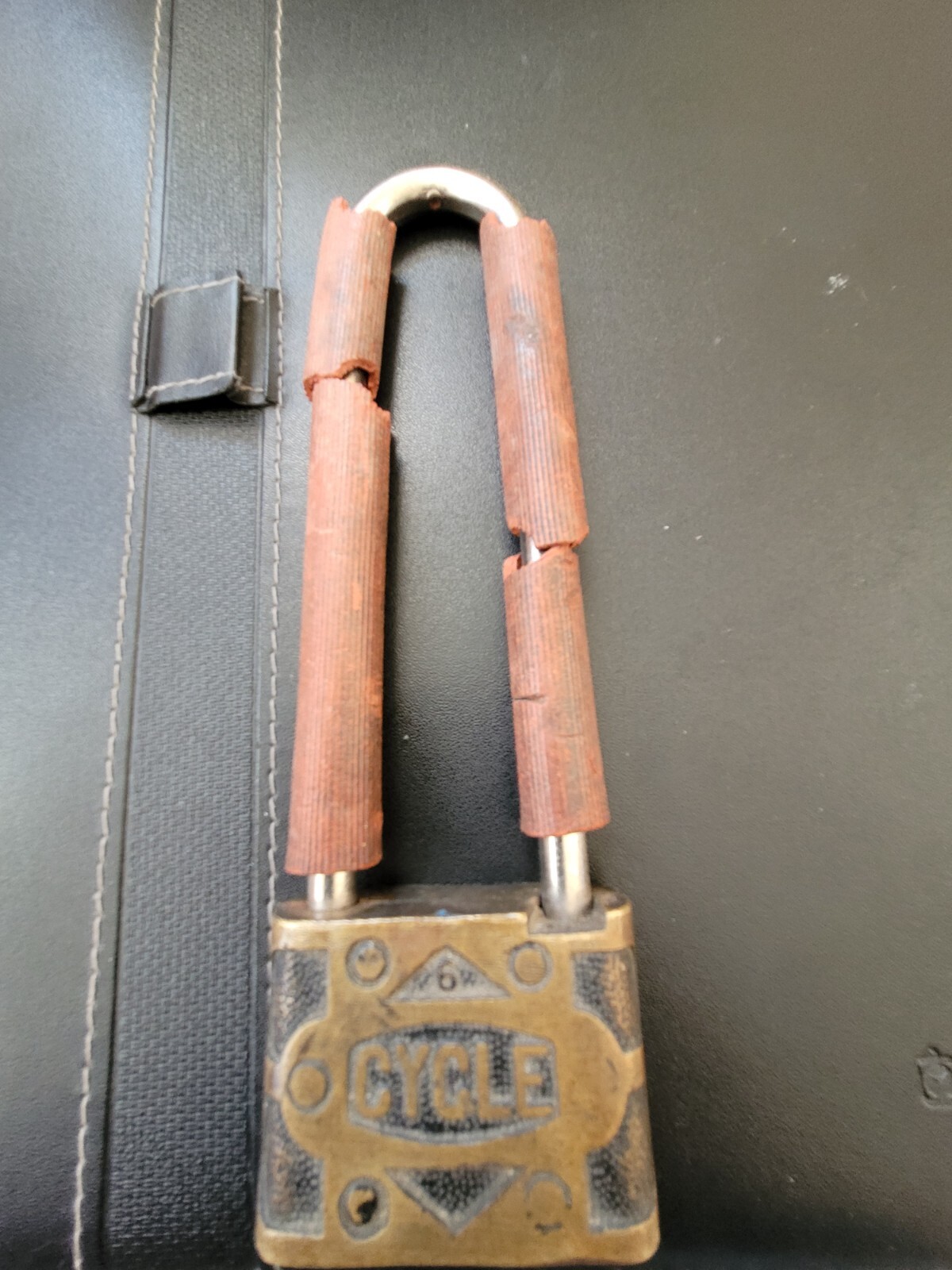 Vintage Cycle Brand Bike Lock Used | eBay