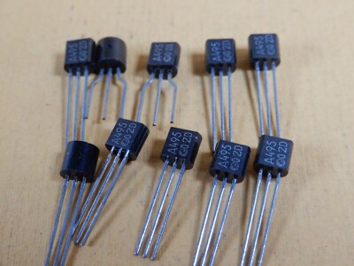 Circle "G" Lot of Ten NOS 2SA495 Transistors | eBay
