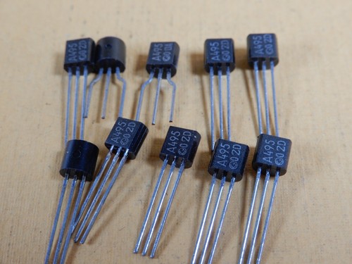Circle "G" Lot of Ten NOS 2SA495 Transistors | eBay