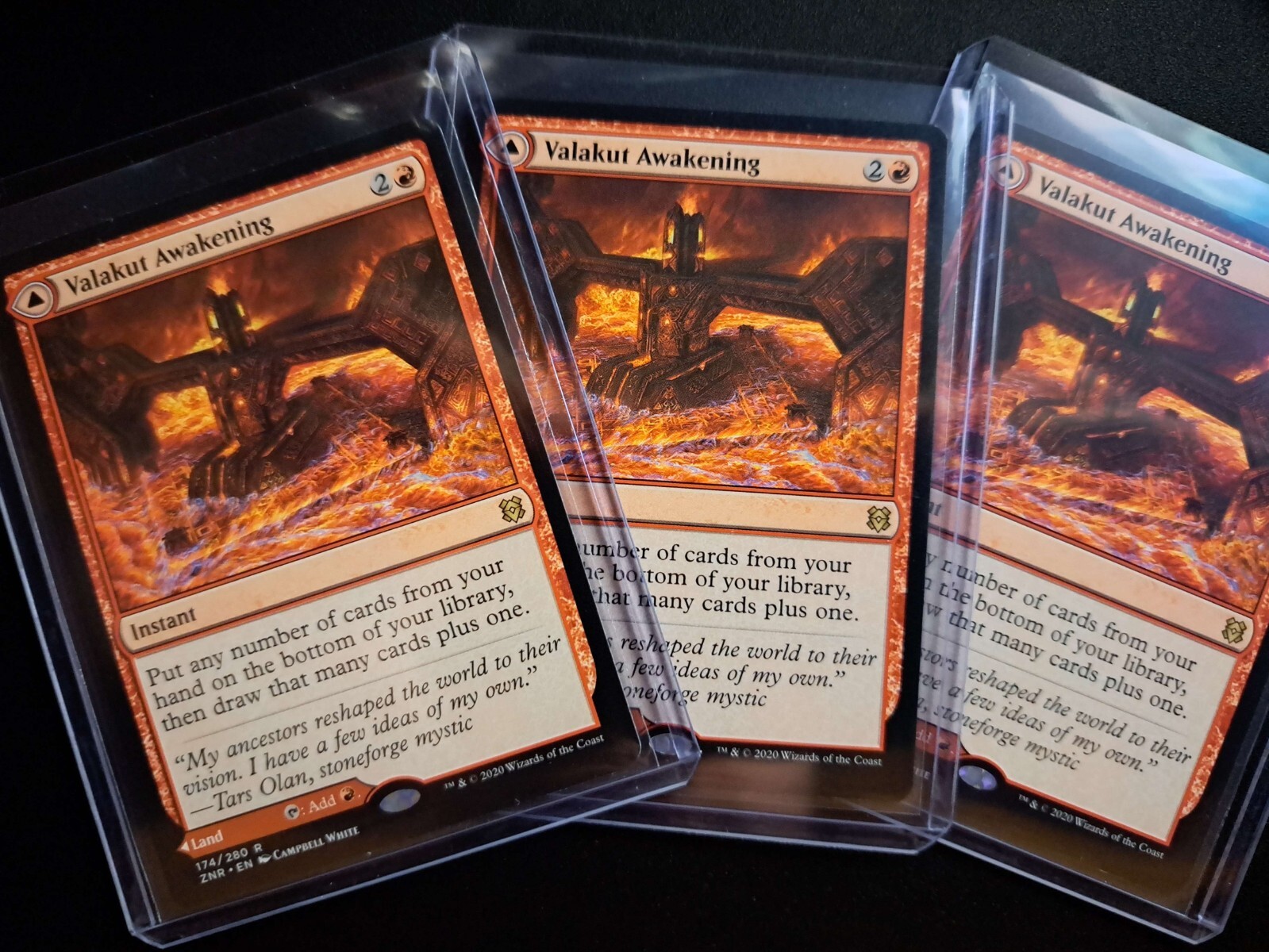MTG Valakut Awakening Zendikar Rising Magic the Gathering | eBay