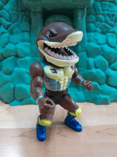 Super Rare Mighty Sharks Street Sharks KO Big Slammu 1995 Mattel Streex ...