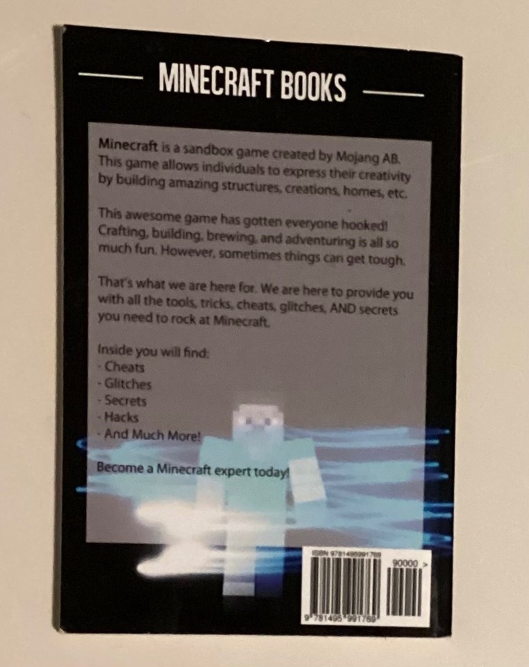 Minecraft Books: Minecraft Cheats and Secrets Guide | eBay