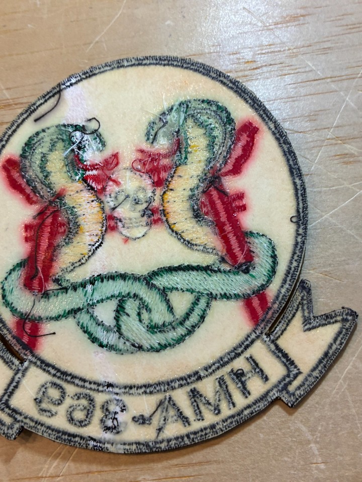 1980s/1990s? US MARINES PATCH-HMA-369 SQUADRON-ORIGINAL USMC BEAUTY! | eBay