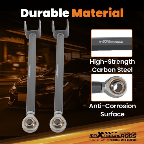 2x Suspension Kit Adjustable Rear Lower Toe Arms +/-2 For Infiniti G35 ...