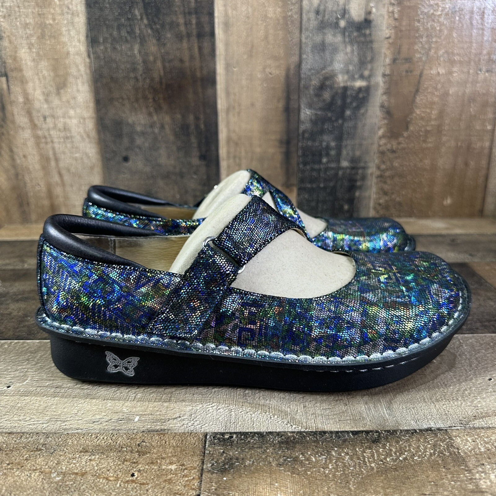 Alegria PG Lite Mary Jane JIL-321 Clogs Size 37 US 6 - Gem