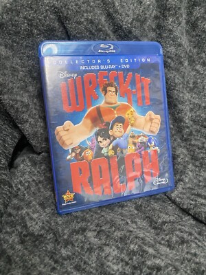 Wreck-It Ralph Blu-ray DVD 2013 2-Disc Set Collectors Edition Disney ...
