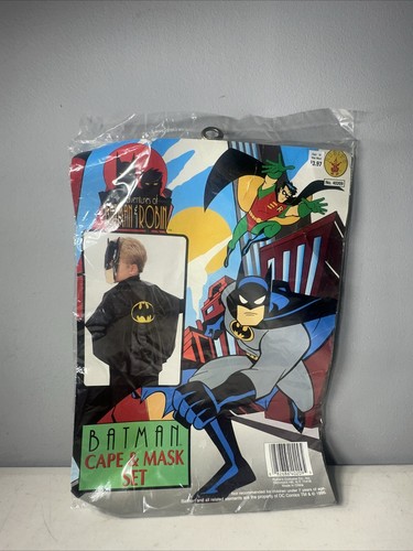 Rubie's BATMAN & Robin ANIMATED CAPE & MASK Children's Halloween ...