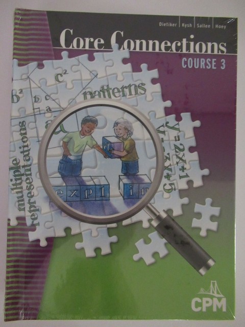 Core Connections Course 3 2nd Edition Version 5.0 2013 for sale online ...